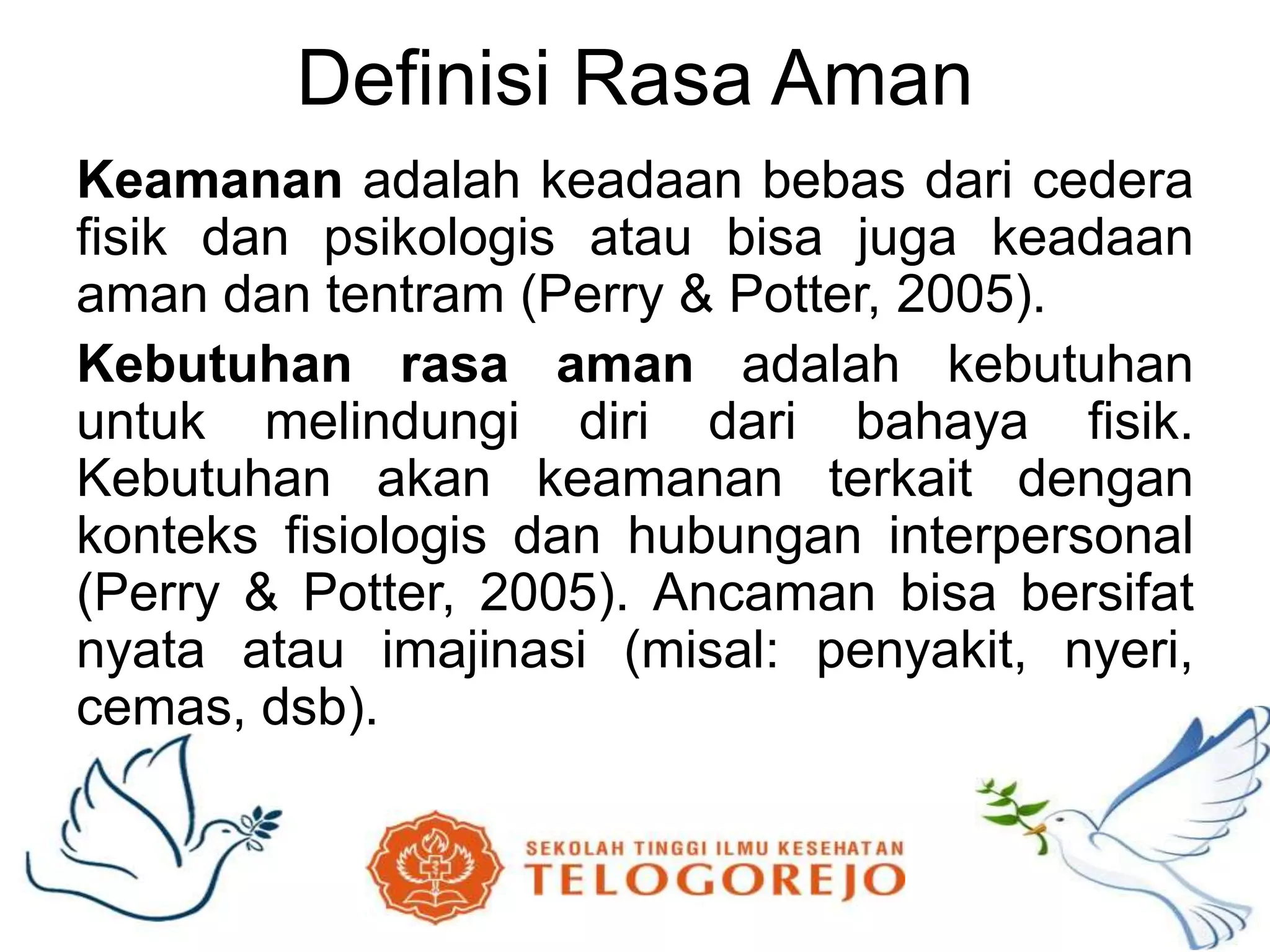KONSEP DASAR KEBUTUHAN RASA AMAN DAN NYAMAN.pptx