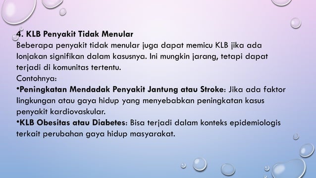 Konsep Dasar Kejadian Luar Biasa (KLB).. | PPTX