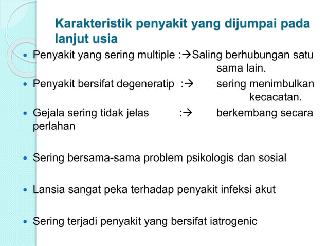 Konsep dasar keperawatan gerontik | PPTX