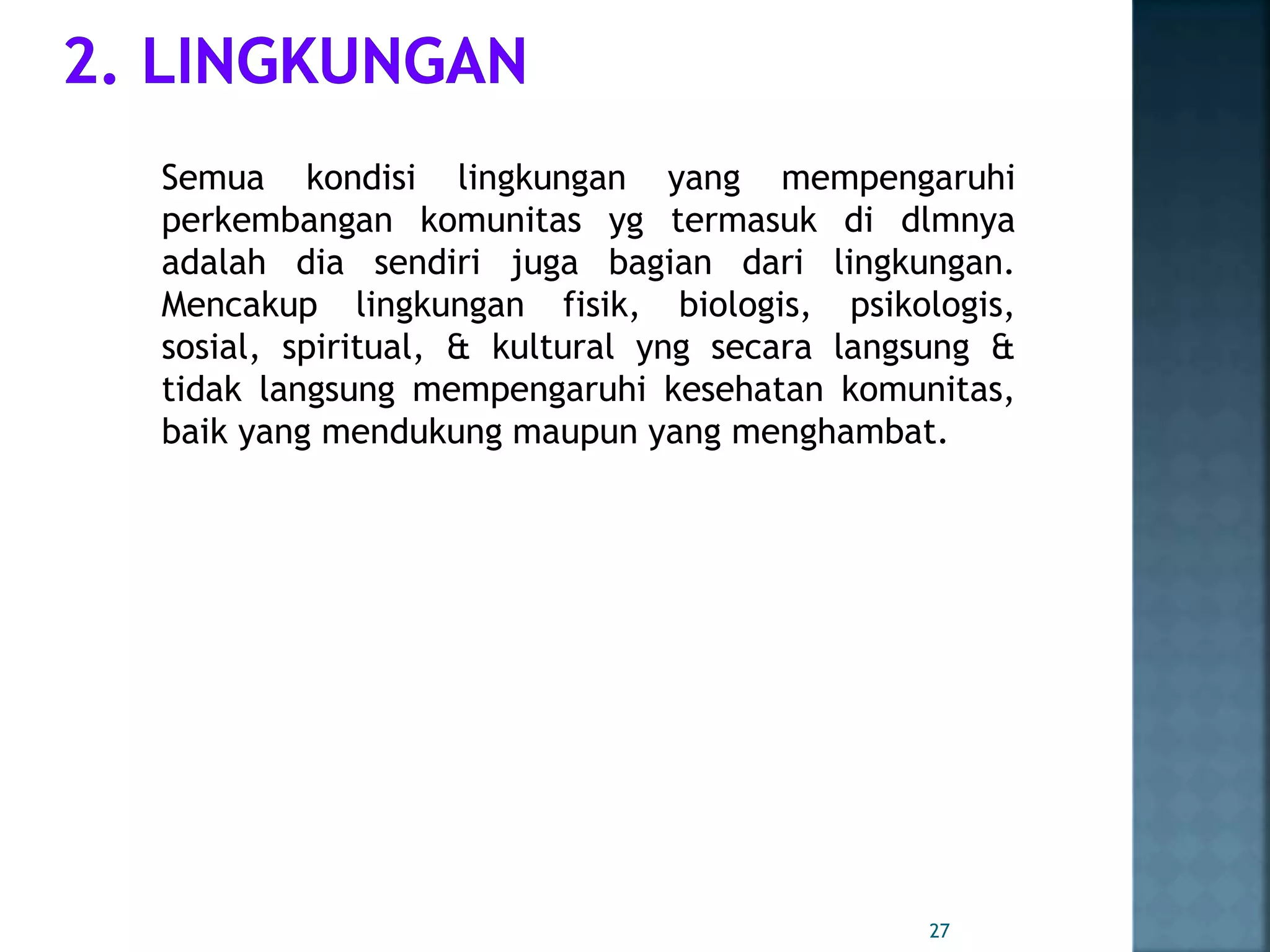 Konsep dasar keperawatan komunitas | PPTX