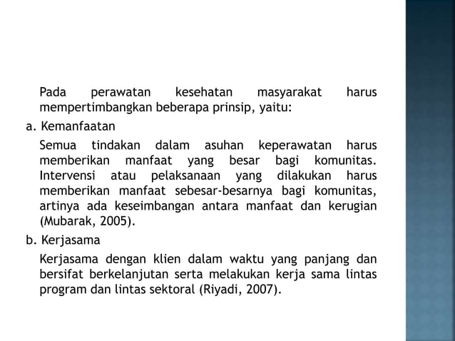 Konsep dasar keperawatan komunitas | PPTX