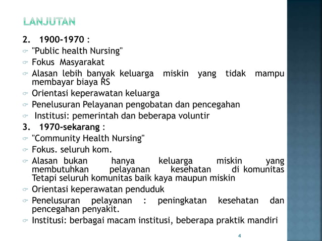 Konsep dasar keperawatan komunitas | PPTX