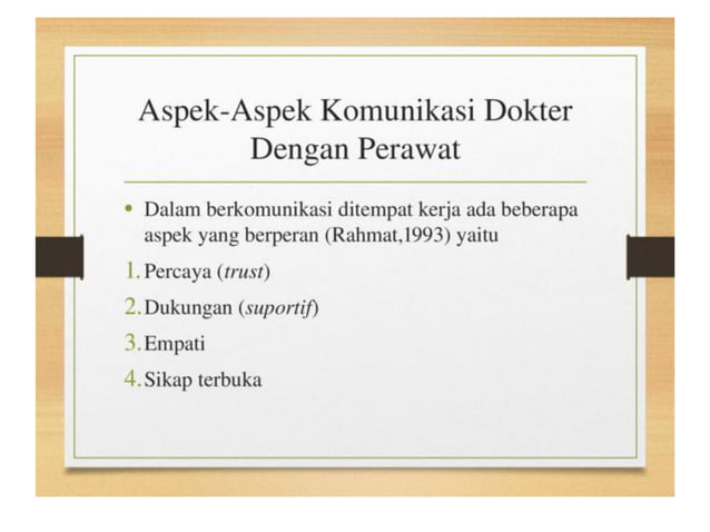 Konsep Dasar Komunikasi dalam Keperawatan | PDF