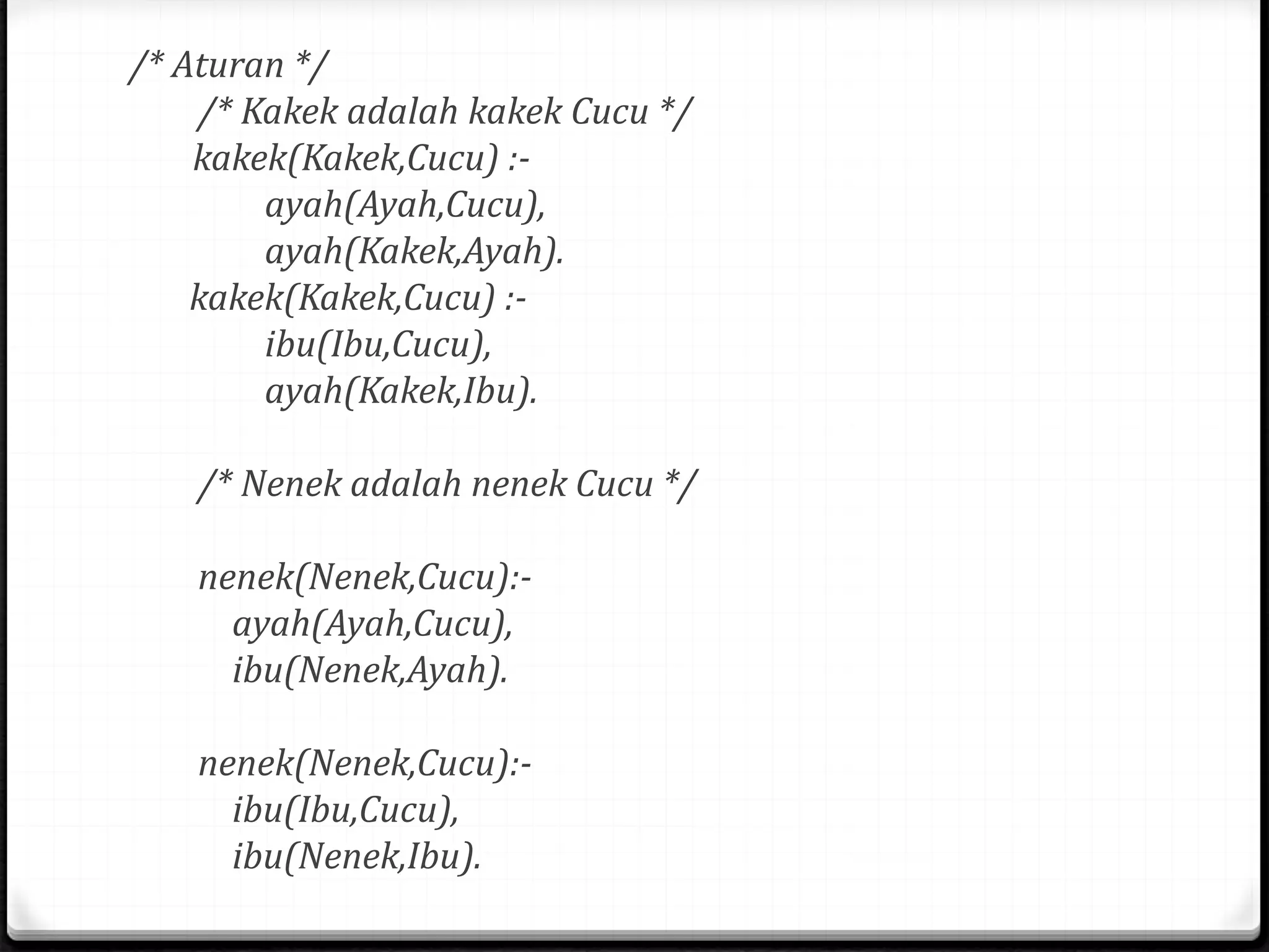 Konsep dasar logic programming | PPT Konsep dasar logic programming | PPT