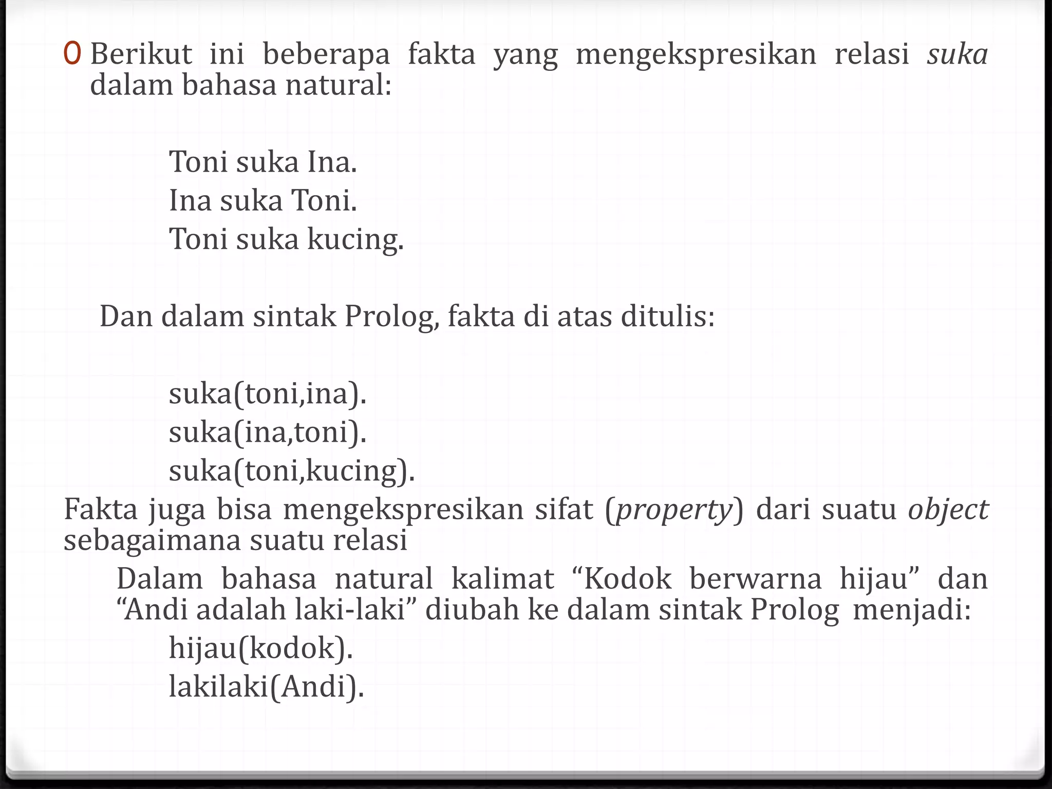 Konsep dasar logic programming | PPT Konsep dasar logic programming | PPT