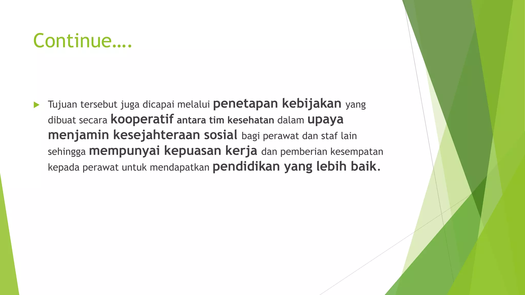 Konsep dasar manajemen keperawatan | PPTX