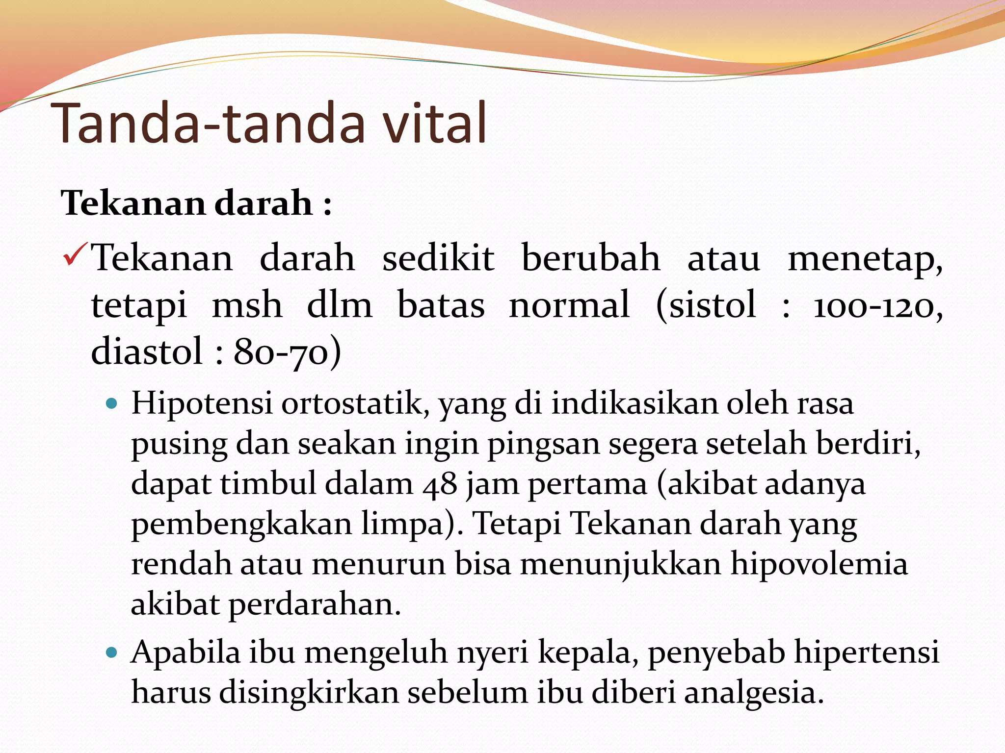 Konsep dasar masa nifas | PPTX