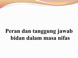 Konsep dasar masa nifas | PPTX