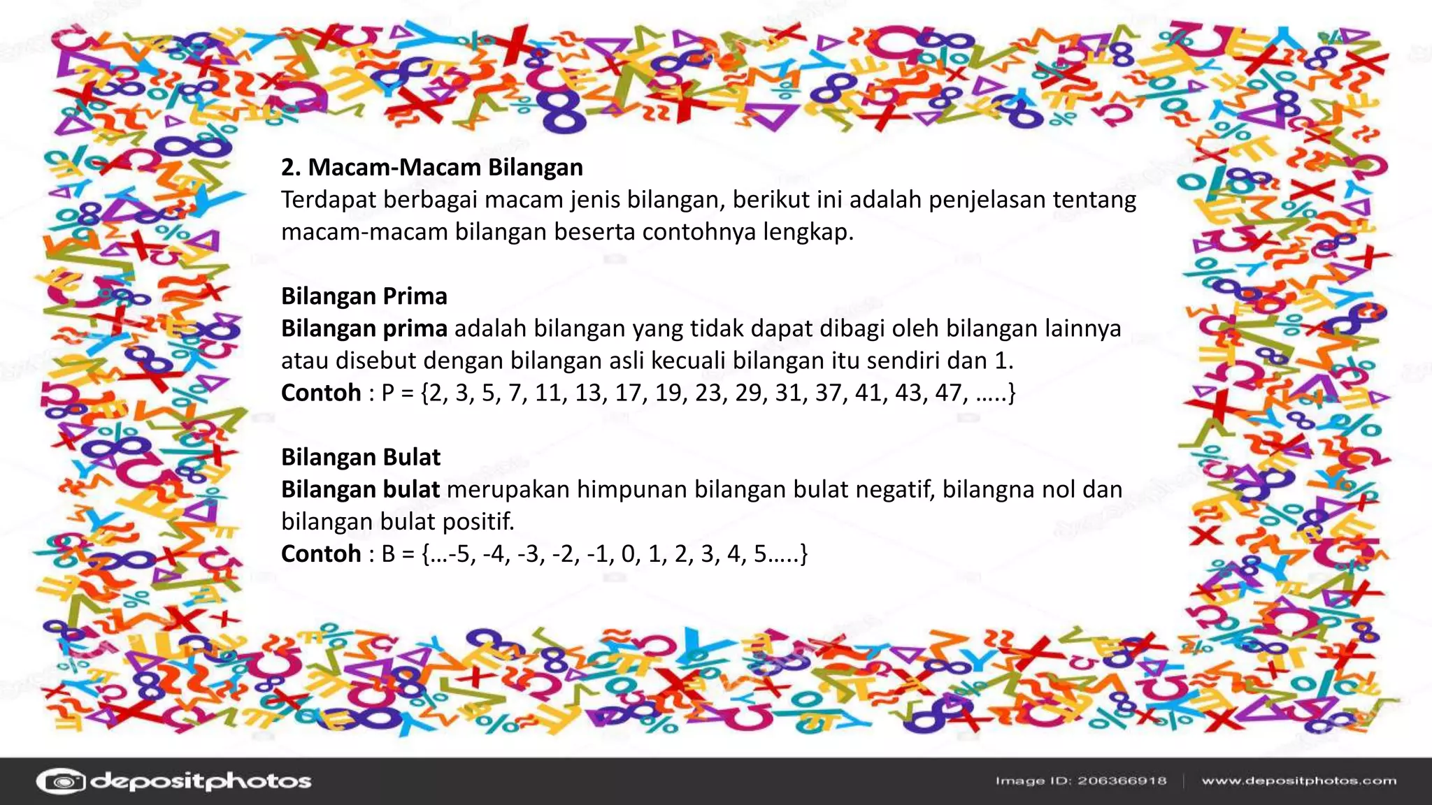 Konsep dasar matematika | PPTX