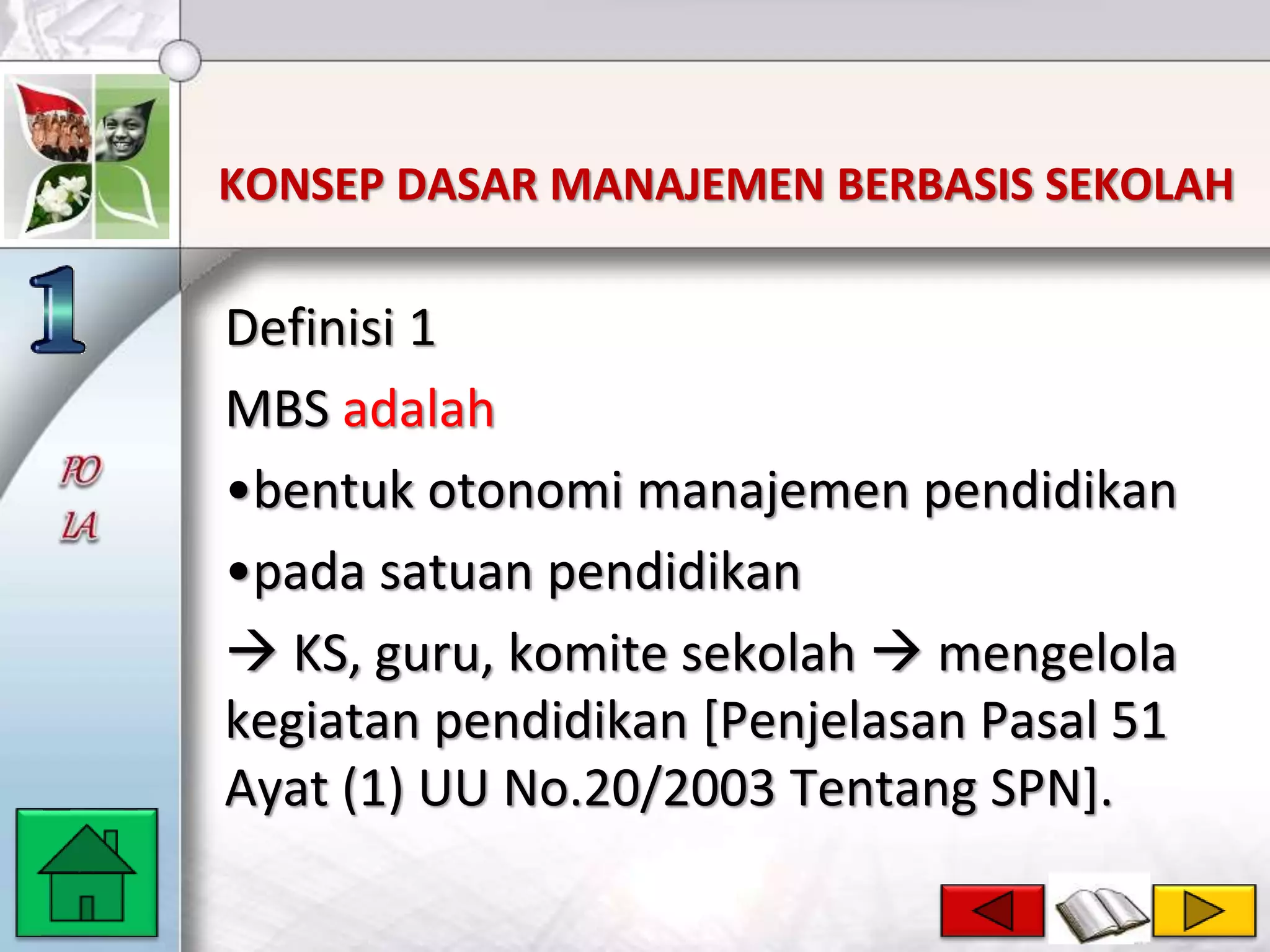 Konsep dasar mbs | PPTX