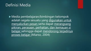 Konsep dasar media | PPT