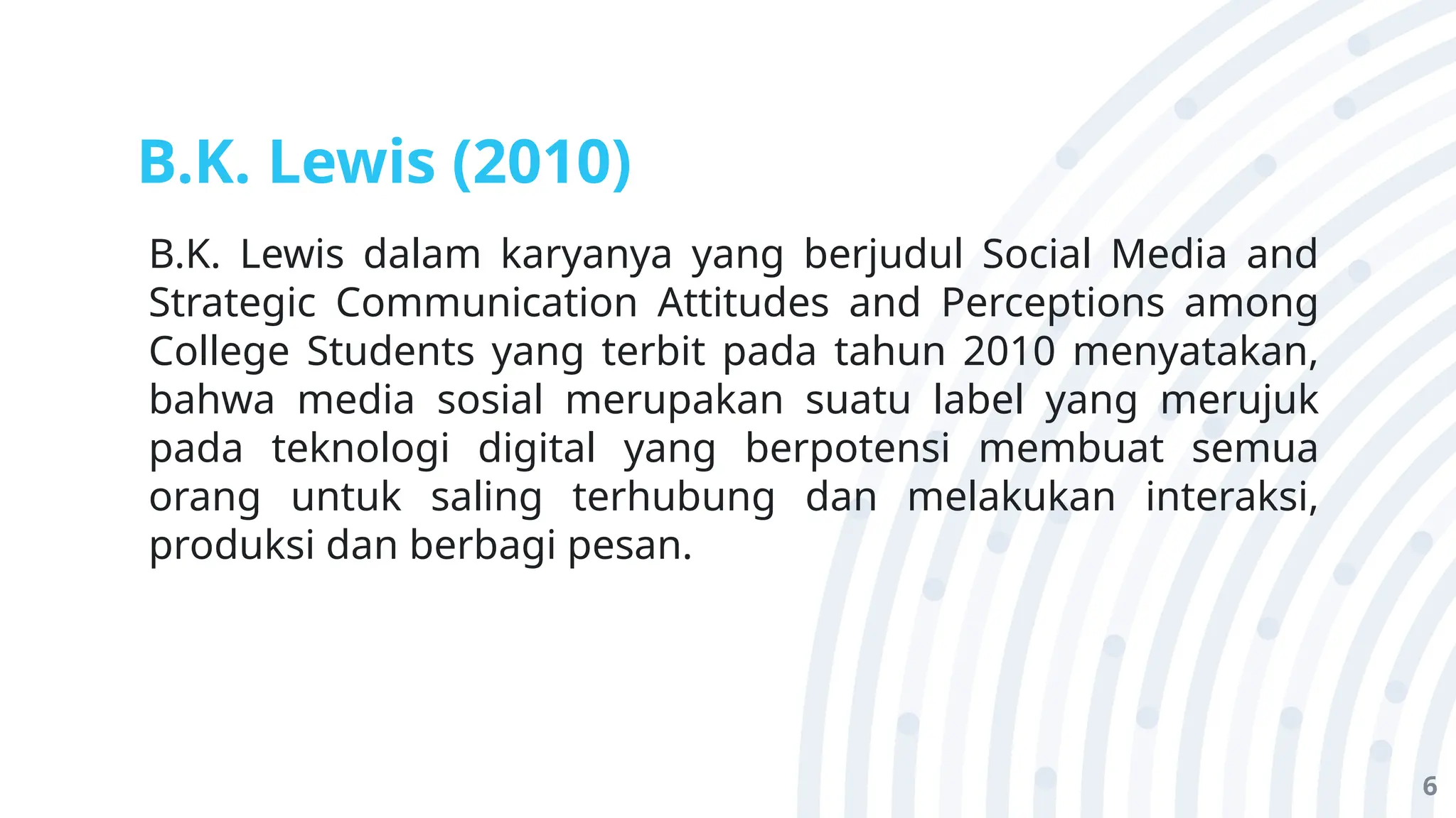 Digital Society: Basic Concepts of Social Media | PPTX