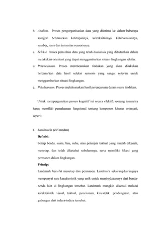 Konsep Dasar Orientasi & Mobilitas (OM) | DOC