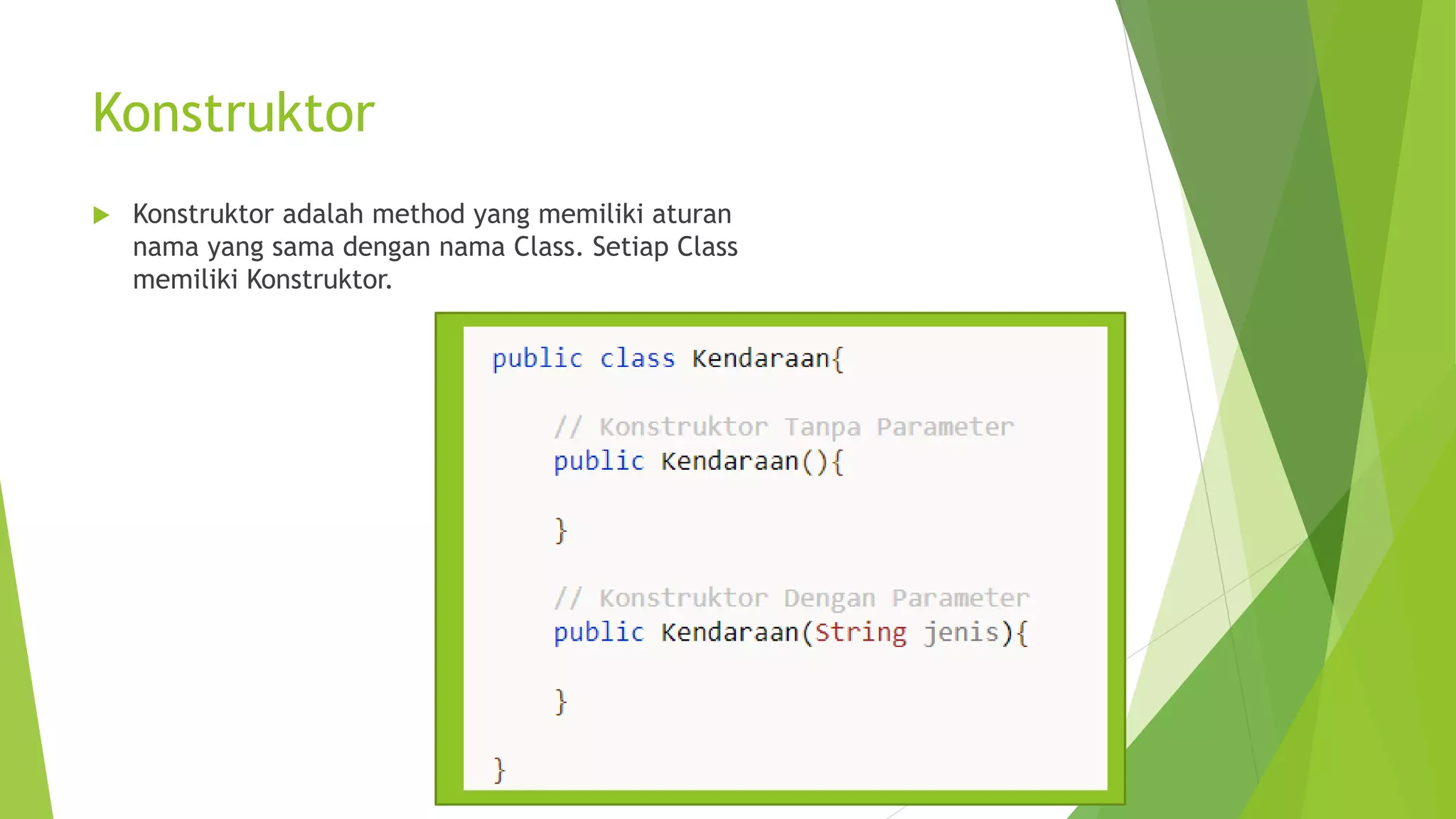 Konsep dasar oop | PPTX