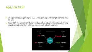 Konsep dasar oop | PPTX