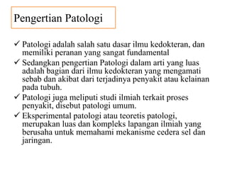KONSEP DASAR PATOLOGI DAN PATOFISIOLOGI.pptx