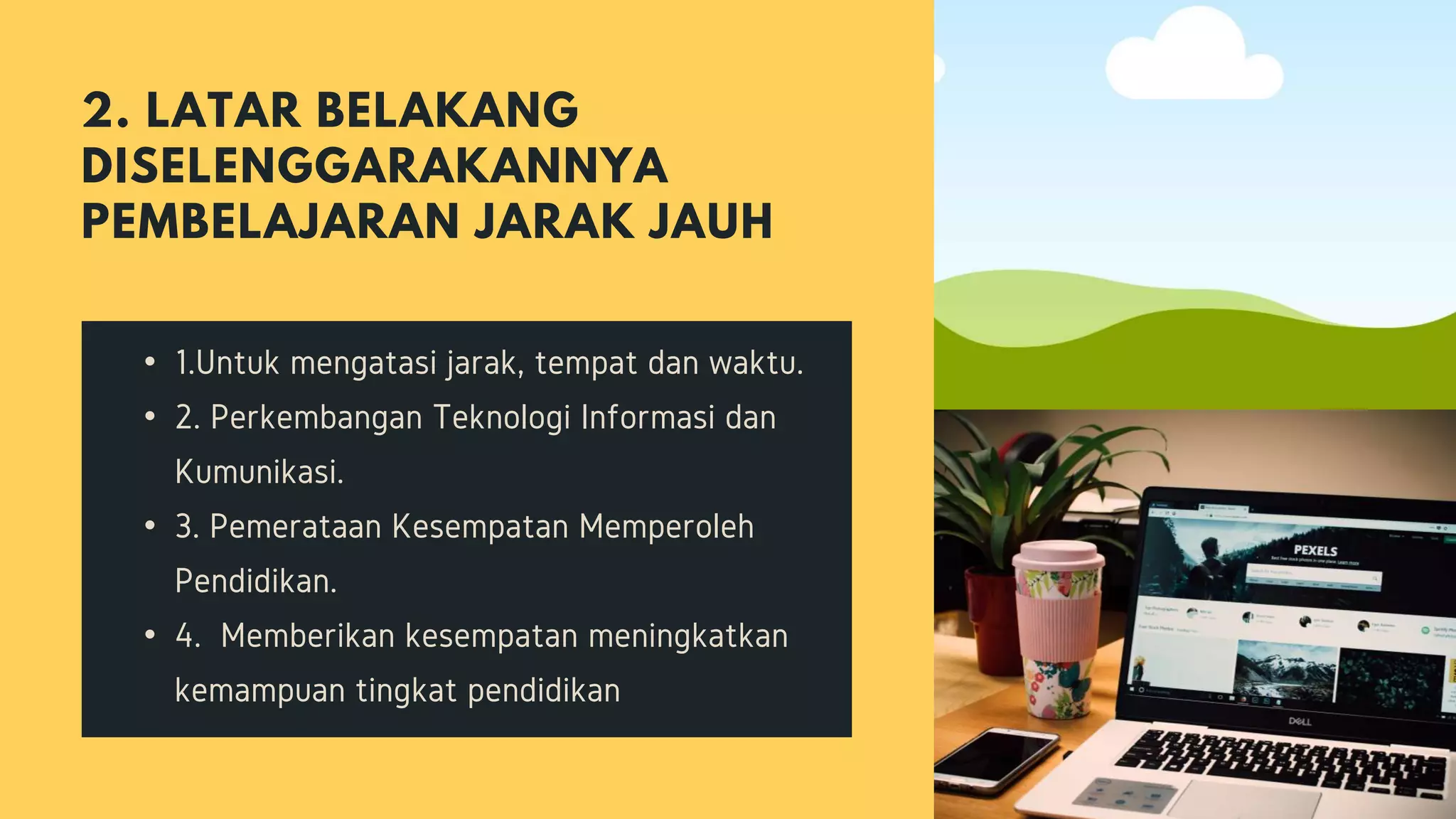 Konsep Dasar Pembelajaran Jarak Jauh (PJJ) | PPT