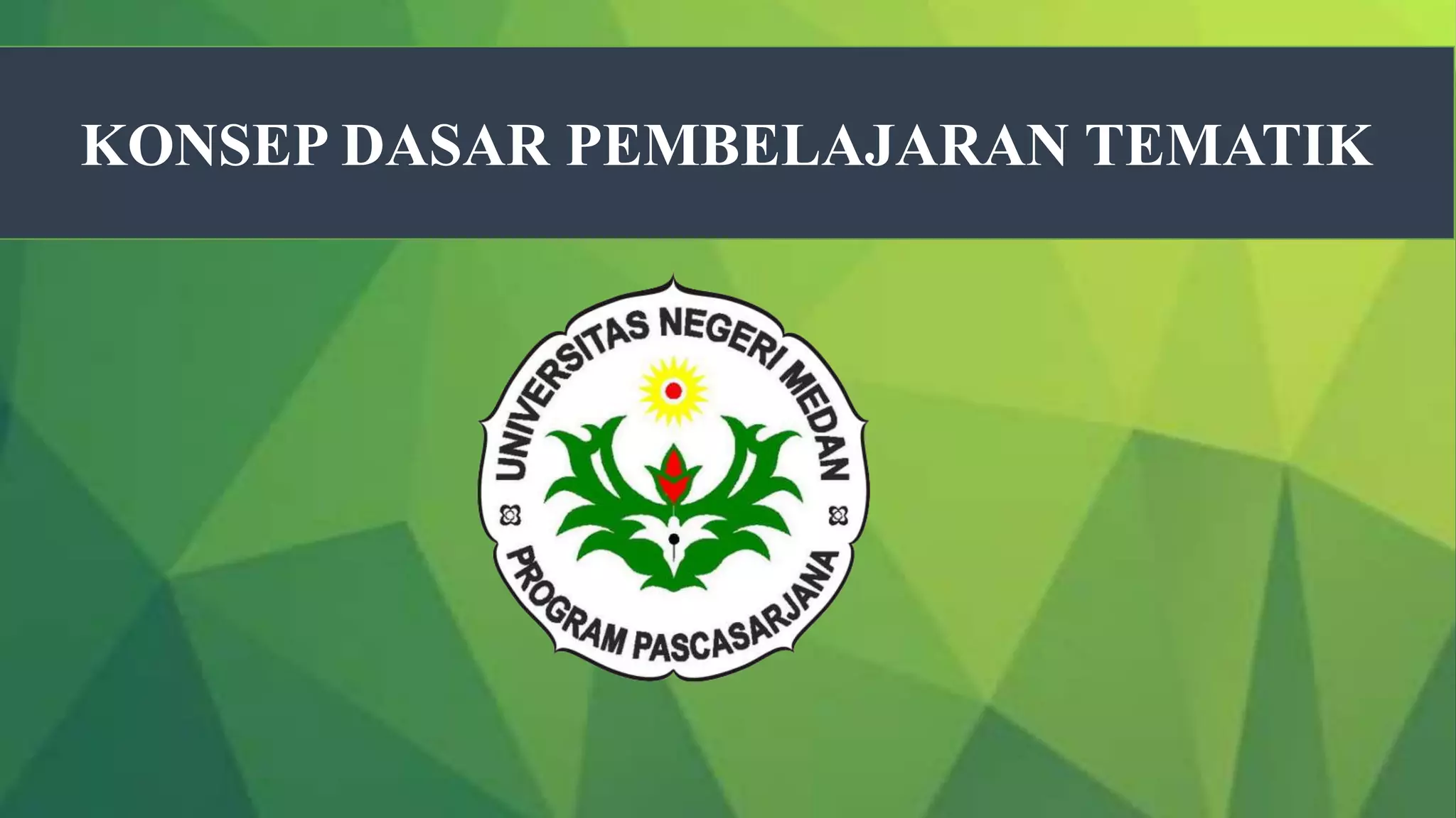 KONSEP DASAR PEMBELAJARAN TEMATIK | PPTX