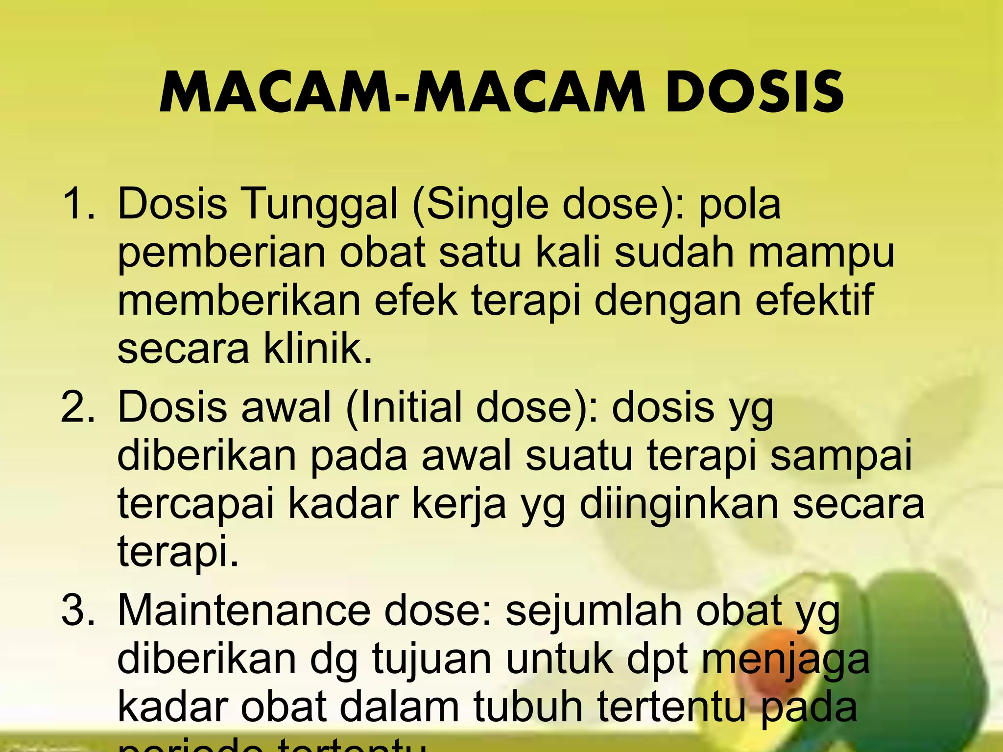 Konsep dasar pemberian obat | PPTX