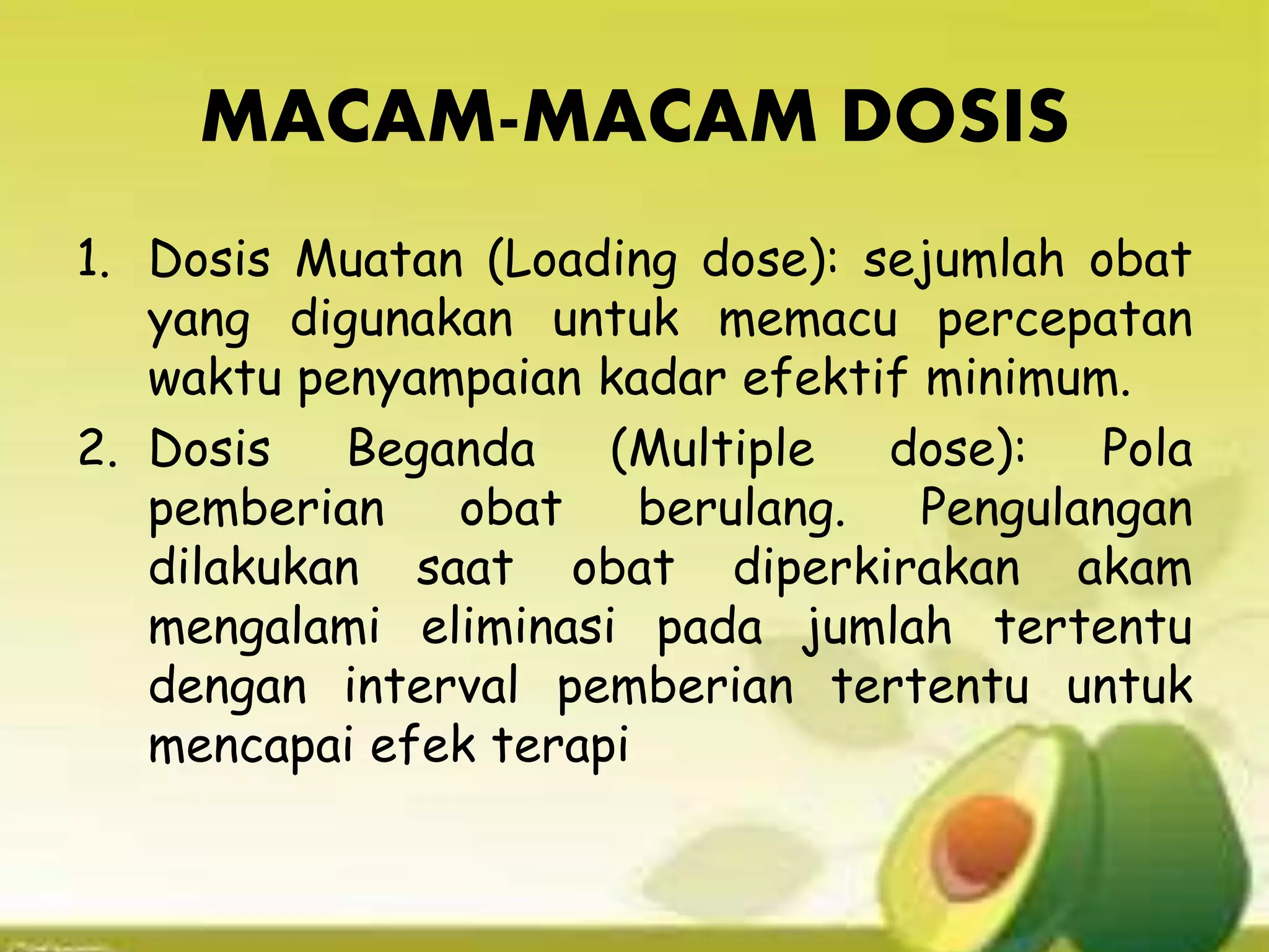 Konsep dasar pemberian obat | PPTX