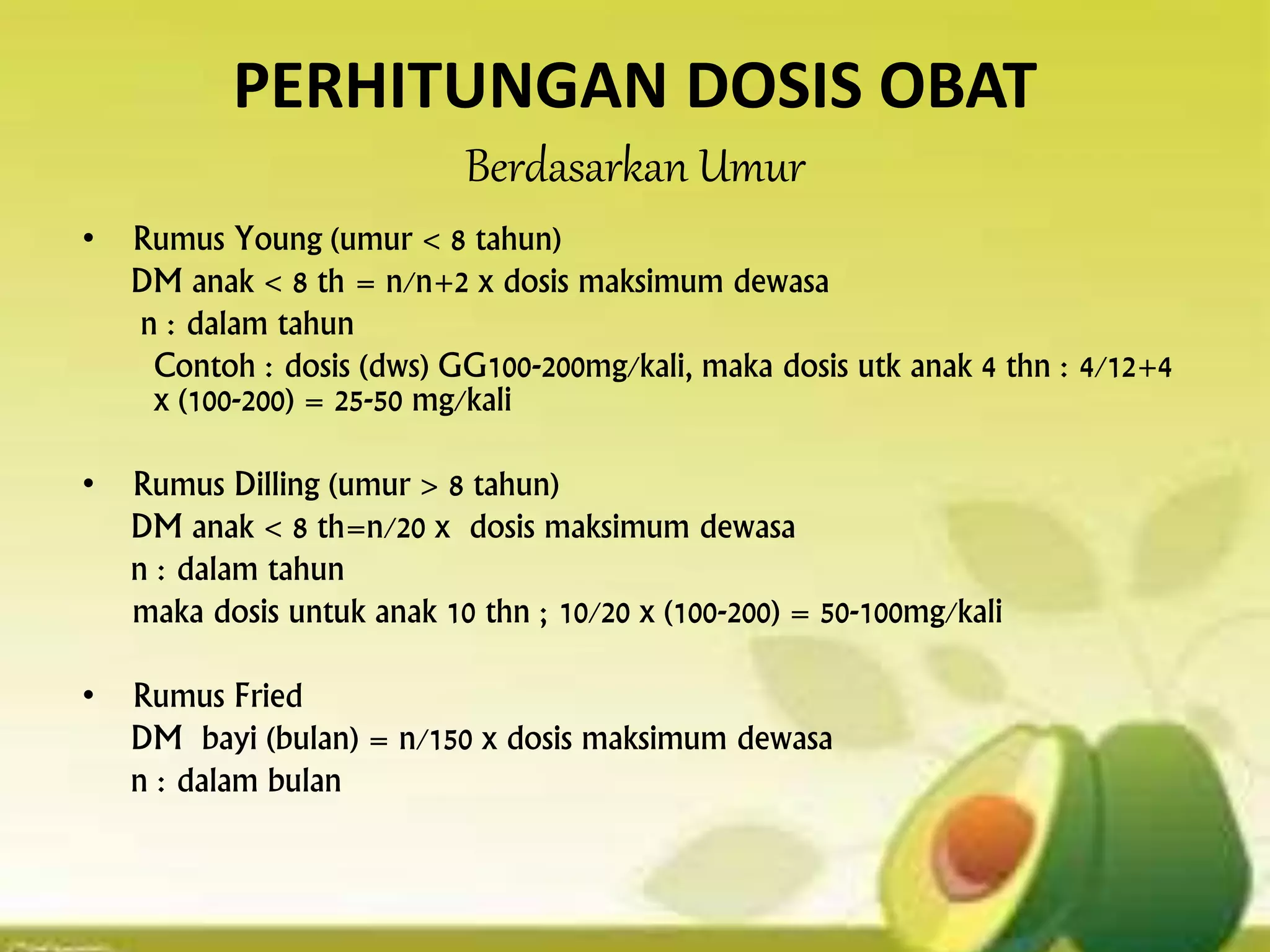 Konsep dasar pemberian obat | PPTX