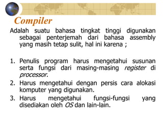 Konsep dasar perangkat lunak kompress | PPT