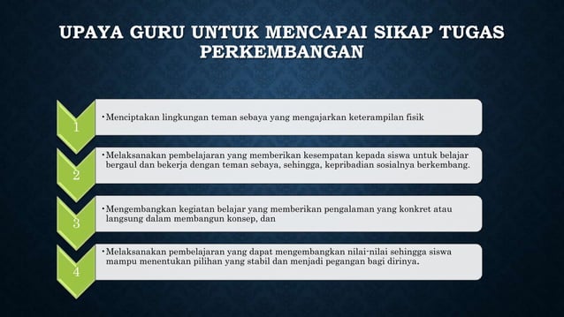 Konsep dasar perkembangan peserta didik usia sekolah dasar | PPT