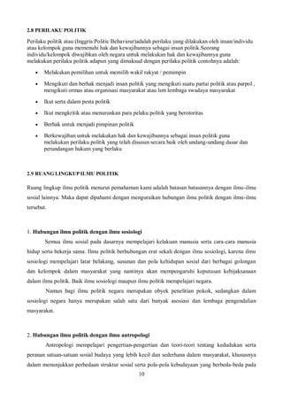 Konsep dasar politik | PDF
