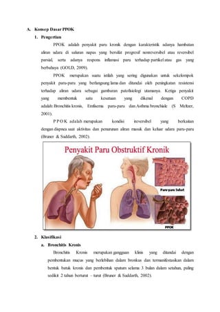 Laporan Pendahuluan PPOK | DOCX