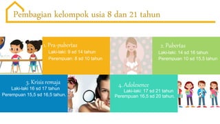 Konsep dasar remaja | PPTX