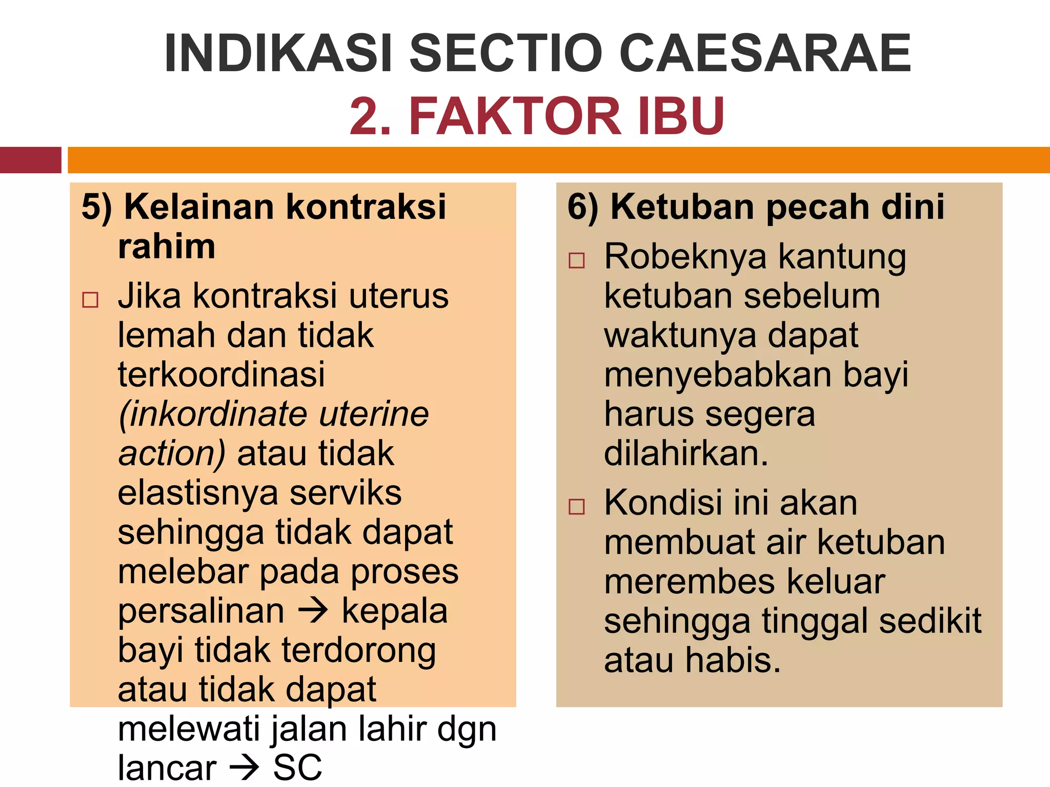 Konsep Dasar Sectio Caesarea | PPTX