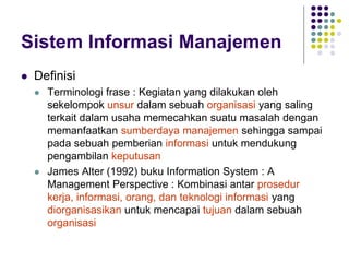 KONSEP_DASAR_SIM_Irm_Silmi 1 sistem infor | PPT