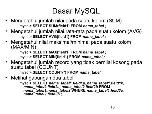 Konsep dasar sistem basis data | PPT