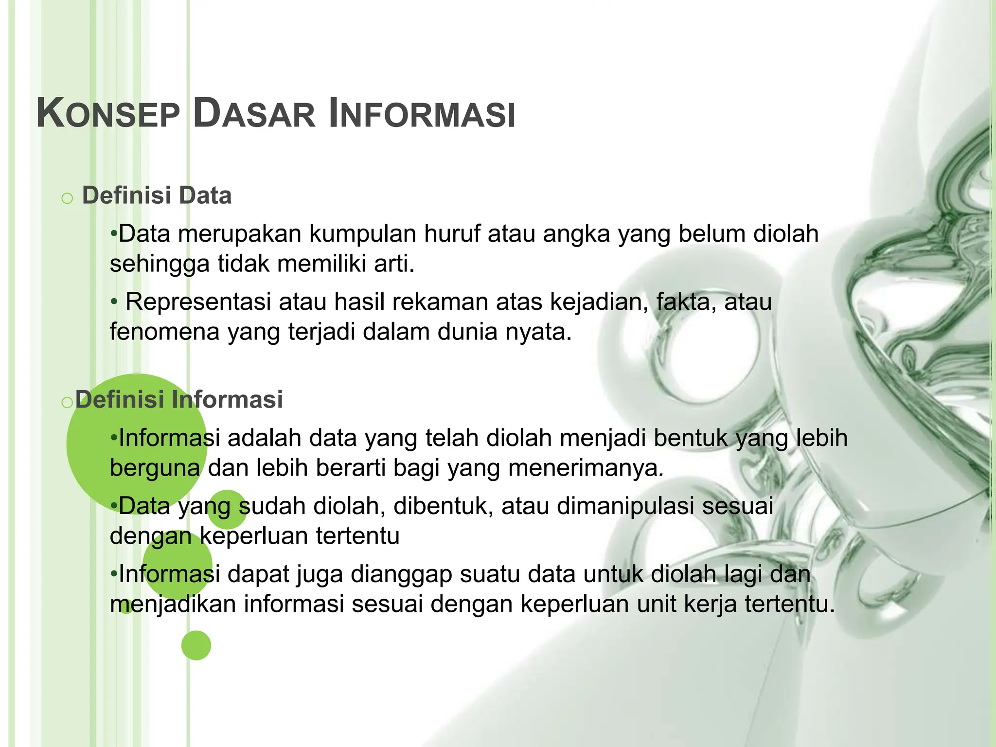 KONSEP DASAR SISTEM & INFORMASI ANALISA PERANCANGAN SISTEM INFORMASI.ppt