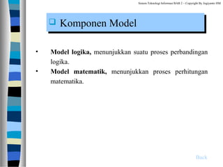 Konsep dasar sistem, informasi dan sti | PPT