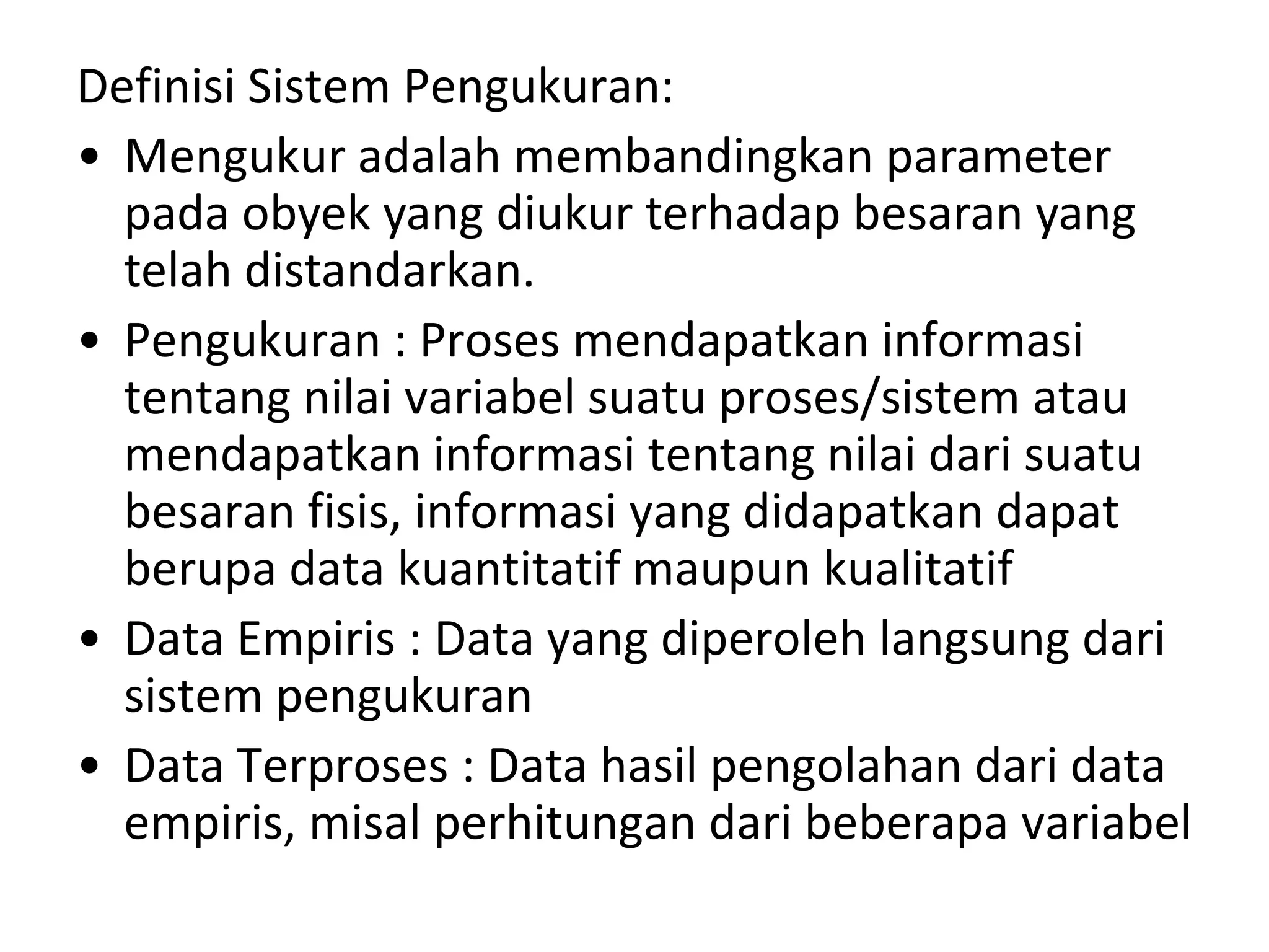 Konsep dasar sistem instrumentasi | PPTX