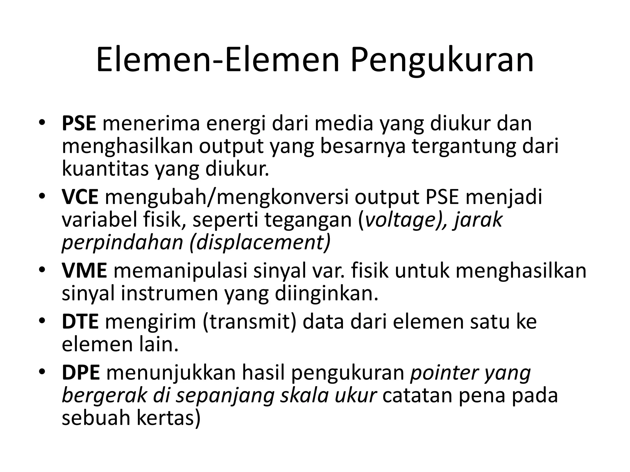Konsep dasar sistem instrumentasi | PPTX