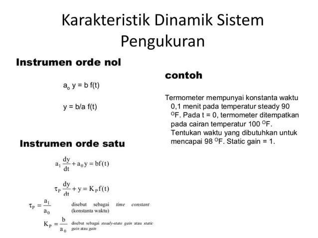 Konsep dasar sistem instrumentasi | PPTX