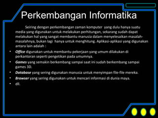Konsep dasar teknologi (pti) | PPT