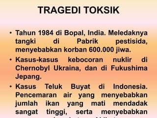 Konsep dasar toksikologi | PPTX