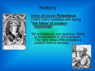 Konsep dasar toksikologi | PPTX