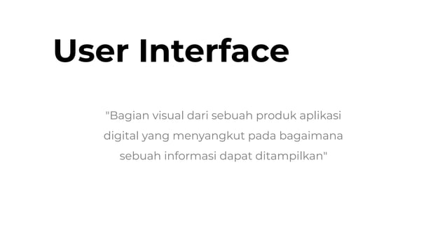 Konsep dasar UI/UX | PDF