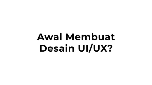 Konsep dasar UI/UX | PDF