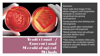 Konsep dasar uji mikrobiologi bahan pangan | PPT