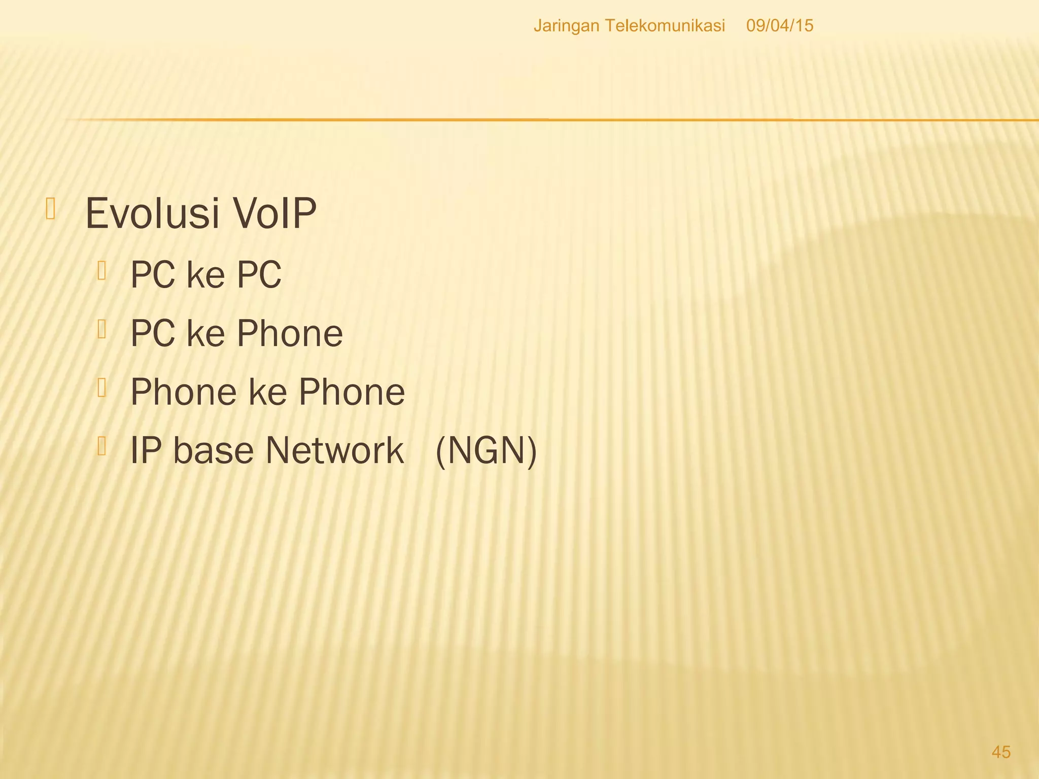 Konsep dasar voip | PPT