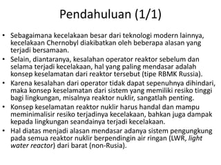 Konsep desain dan keselamatan htr module | PPTX
