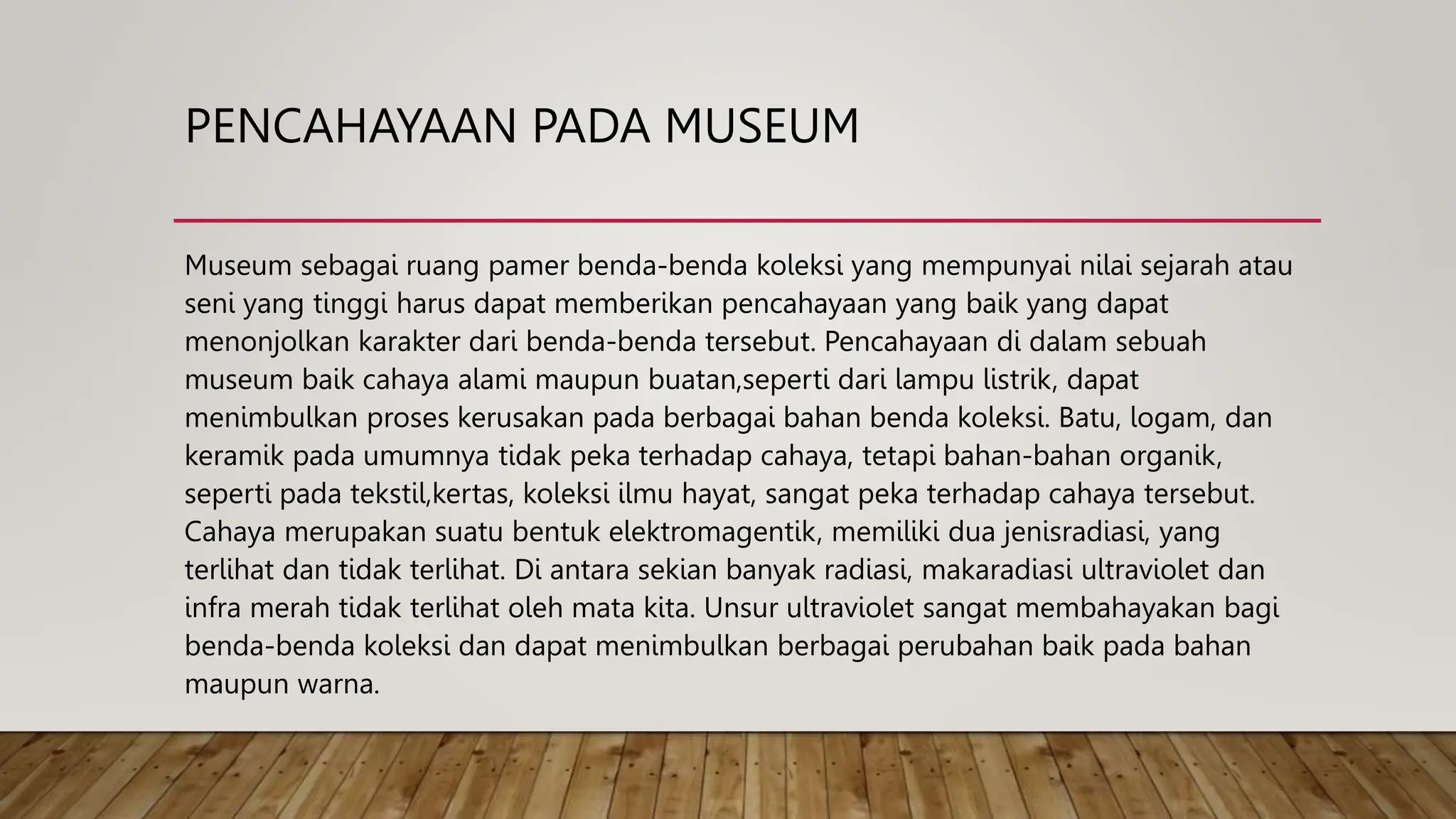 Konsep DESAIN Pencahayaan Museum Angkut Kota Batu | PPTX