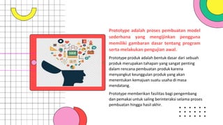 Konsep desain & tahapan prototype | PPTX