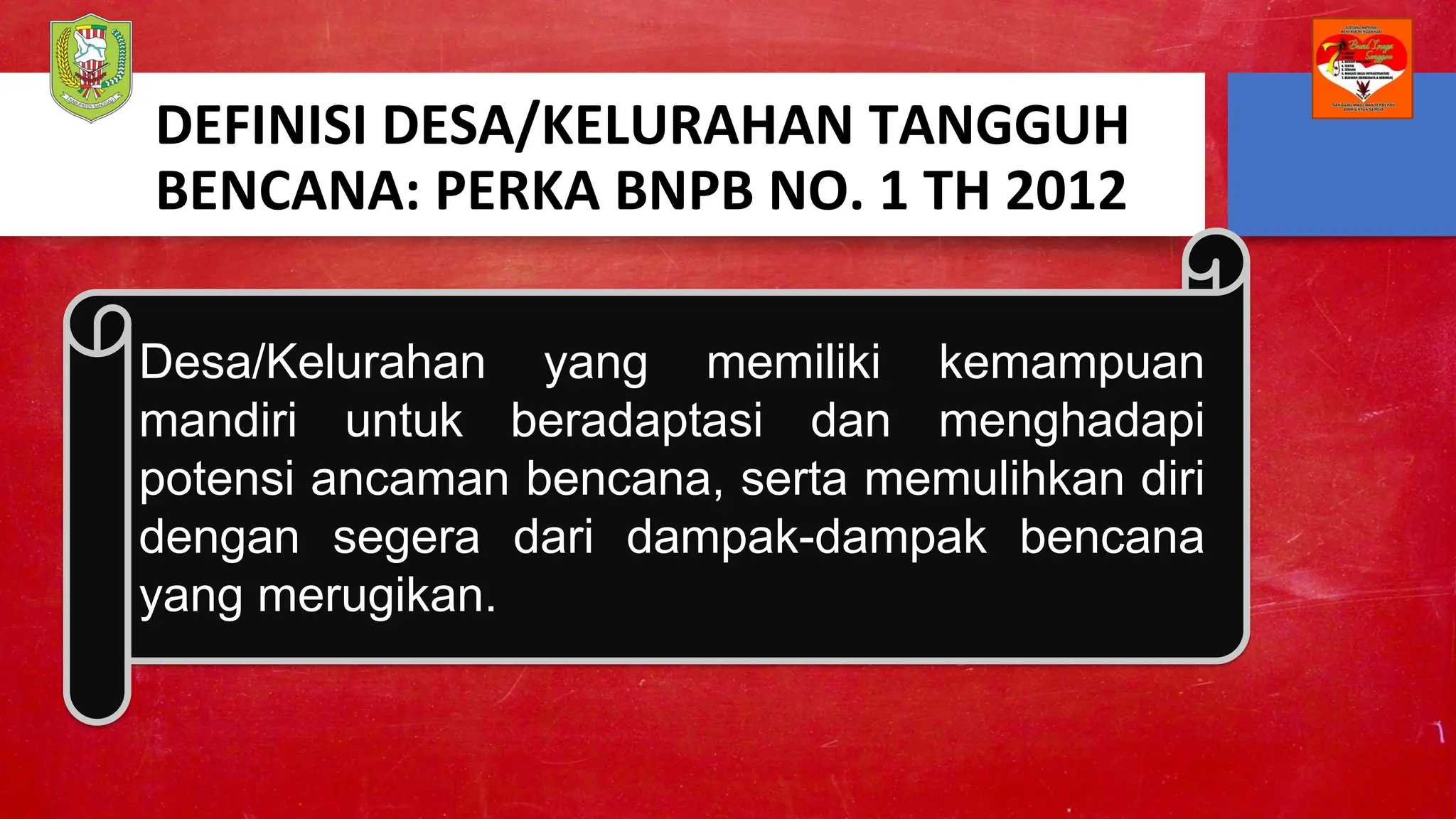 Konsep Desa/ Kelurahan Tangguh Bencana_DESTANA | PDF