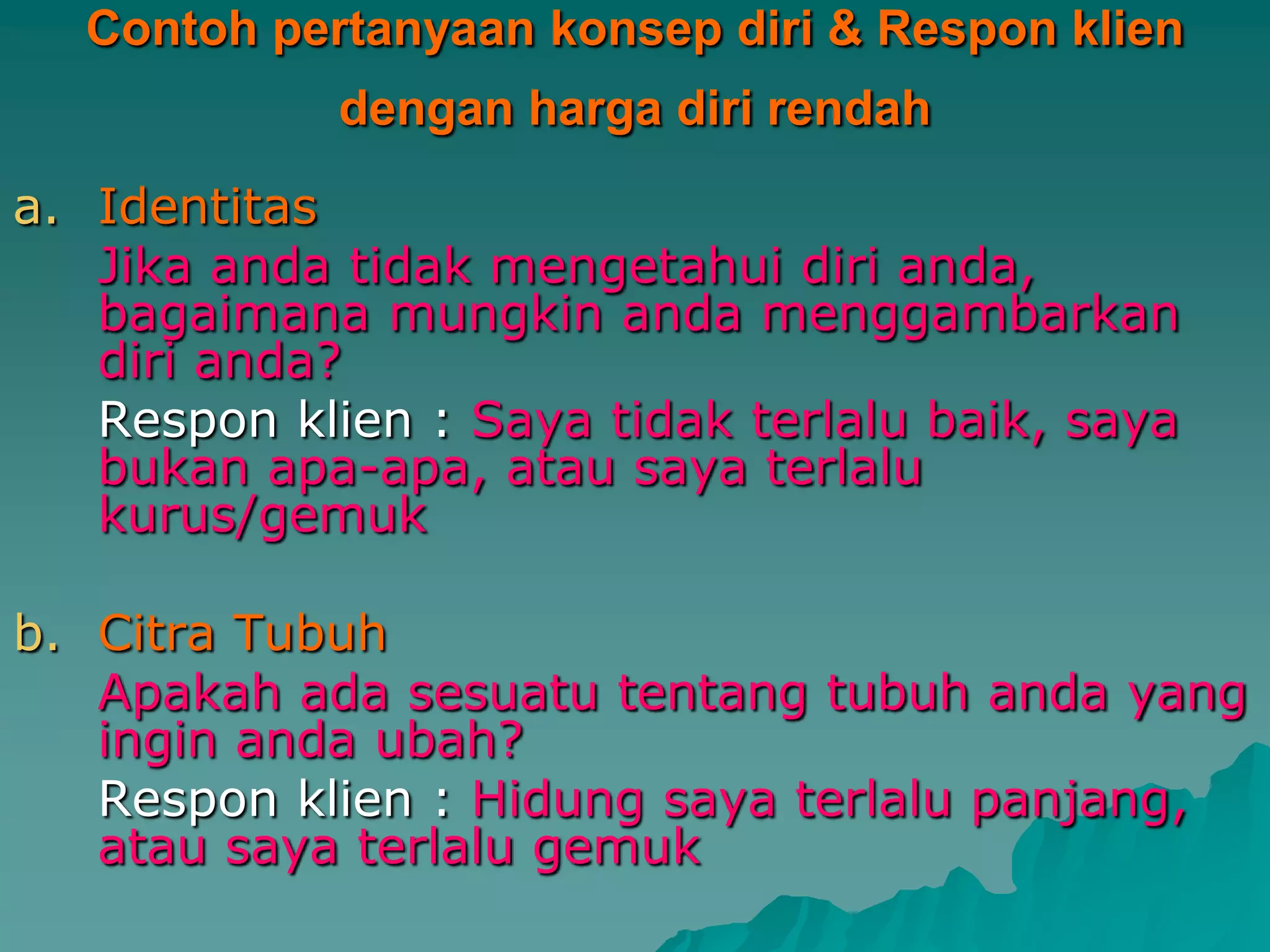Konsep diri | PPTX
